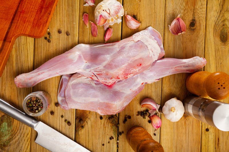 Image of Raw Shoulder of Goat before Cooking Stock Photo - Image of ...