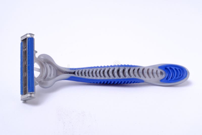 Image of Razor on White Background Stock Photo - Image of iron, gadget ...