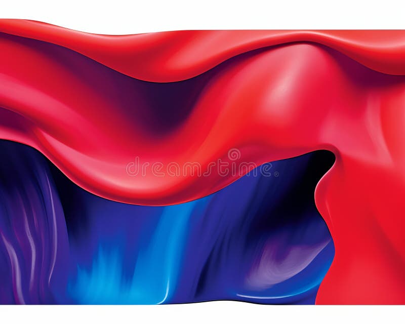 An Image of a Red Blue and Purple Flag Stock Illustration ...
