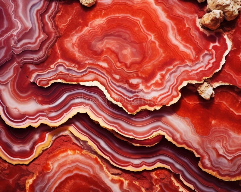Red Geode Textures Backgrounds are Gemstone Cross Section Cross Section ...