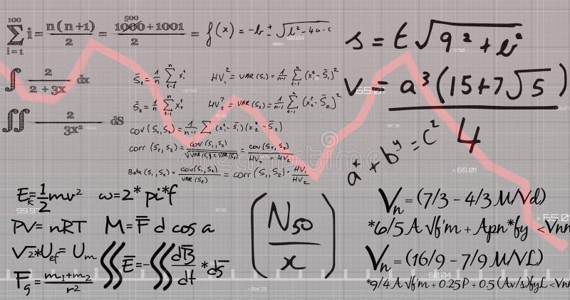 Student Learning Mathematical Equations Stock Illustrations – 164 ...