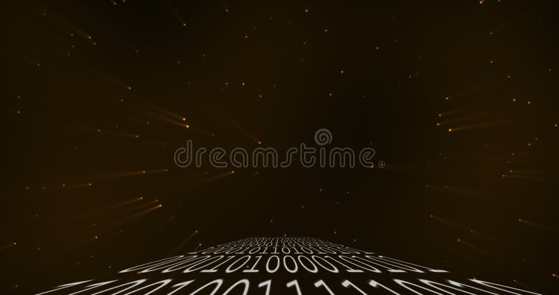 Image Of Red Spots Over Binary Coding Stock Illustration Illustration Of Loop Connect 248722230