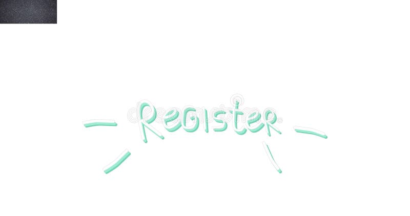Image of Register Text Over White Background Stock Photo - Image of ...