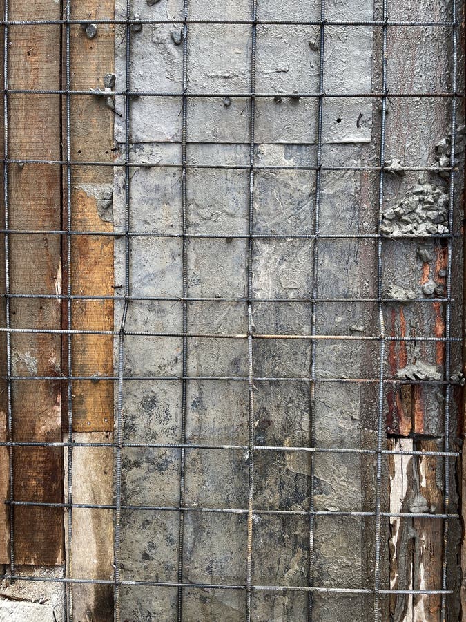 Image of Reinforcement Work for Stair Using Steel. Stock Photo - Image ...