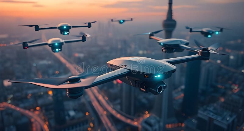 AI-Generated Autonomous Drone Fleet – the Future of Aerial Intelligence ...