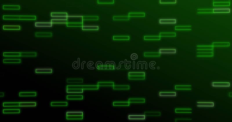 Image of Repeatable Rectangles Moving on Green Background Stock ...