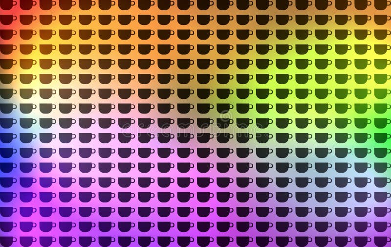 Texture with Cup, Shiny Wallpaper, Background, Colored Spots Fluo ...