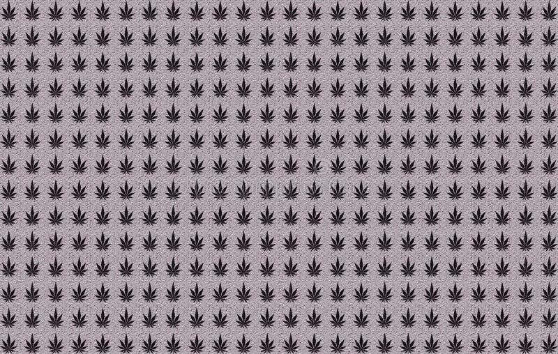 Marijuana Leaf on an Shield with Floral Fantasy Isolated Stock Vector ...