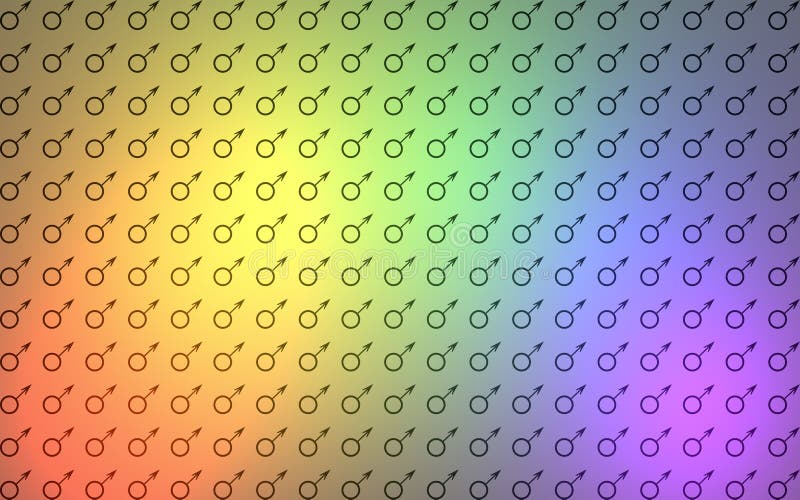 Texture with Symbol of the Planet Mars, Gaudy Background, Soft ...