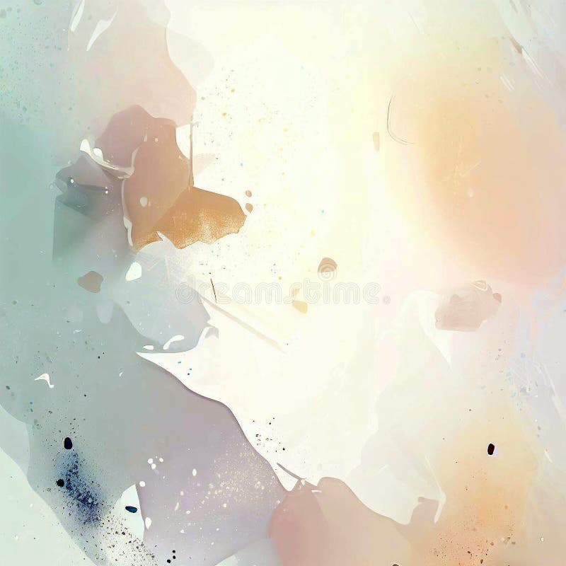 Image Representing Calm Peace of Mind with Soft Colors Series Stock ...