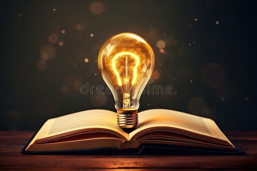 Image Representing Ideas and Knowledge and Intelligence. Generative AI ...