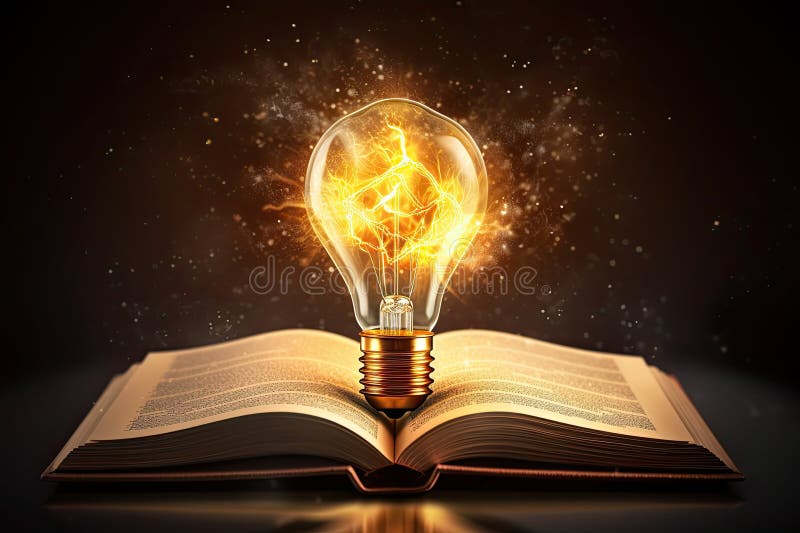 Image Representing Ideas and Knowledge and Intelligence. Generative AI ...