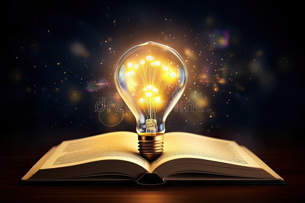 Image Representing Ideas and Knowledge and Intelligence. Generative AI ...