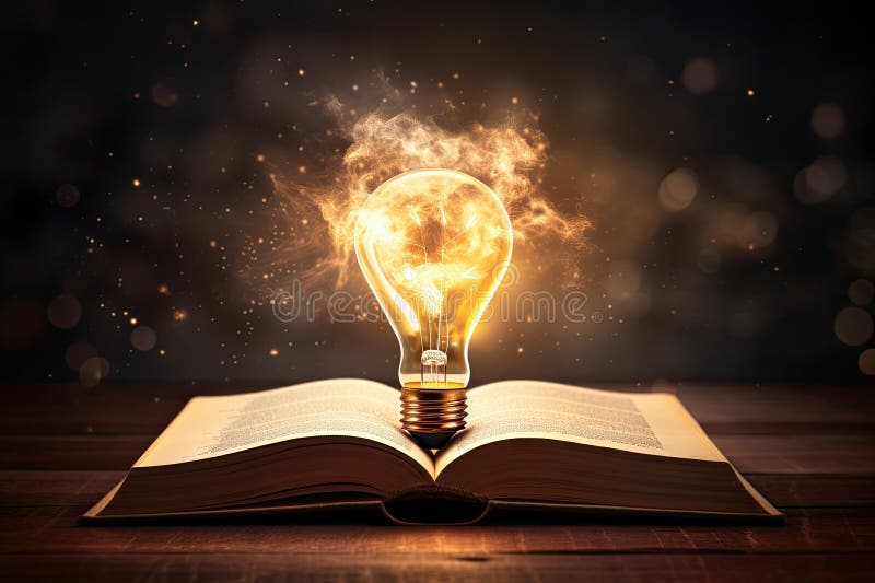 Image Representing Ideas and Knowledge and Intelligence. Generative AI ...