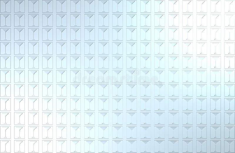 Texture with Glasses in Rectangle, Artistic, Aluminum Foil Fantasy ...