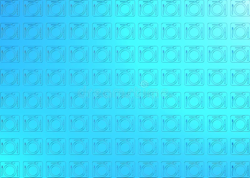 Texture with Table Set in Rectangle, Artistic, Blue Ice Fantasy ...