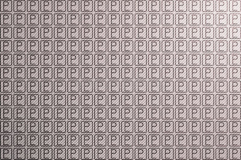 Texture with Symbol of Planet Pluto in Square, Gaudy Background, Glass ...