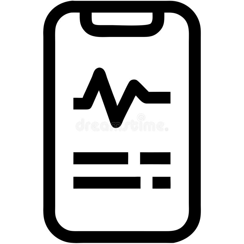 Medical Report Vector Symbol for Health and Data Applications Stock ...