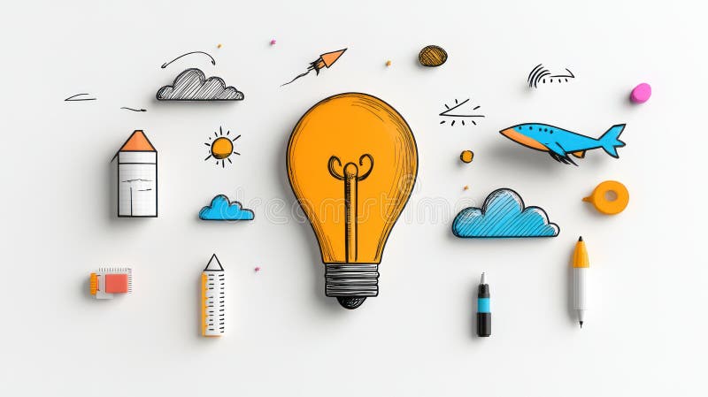 Imaginative Power: Ideas Concept Theme for Creative Thinking and ...