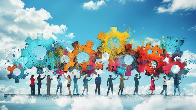 Teamwork and Collaboration: People Working Together To Achieve Success ...