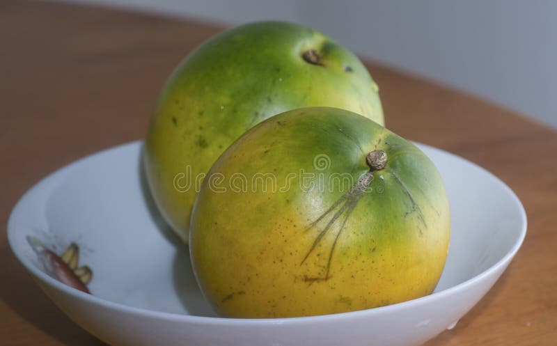 Ripe Yellow Pouteria Caimito Fruit. Stock Image - Image of oxidant ...