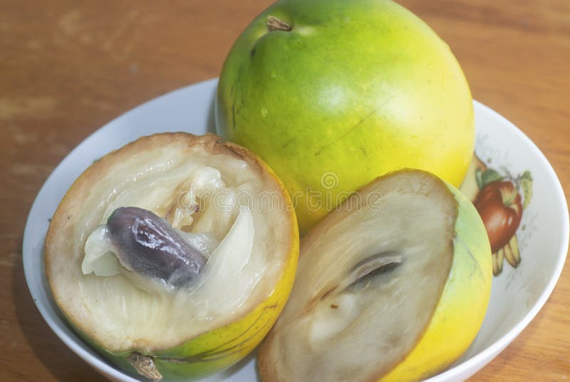 Ripe Yellow Pouteria Caimito Fruit. Stock Image - Image of kasturi ...