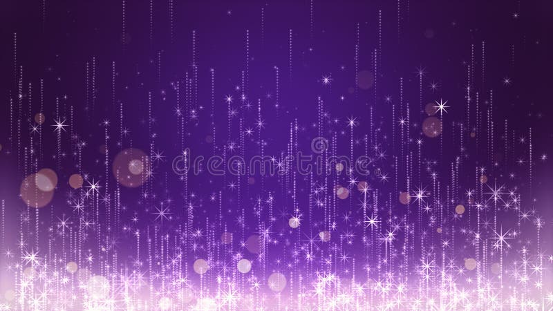 Image of Rising Sparkling Particles on a Colorful Background Stock ...