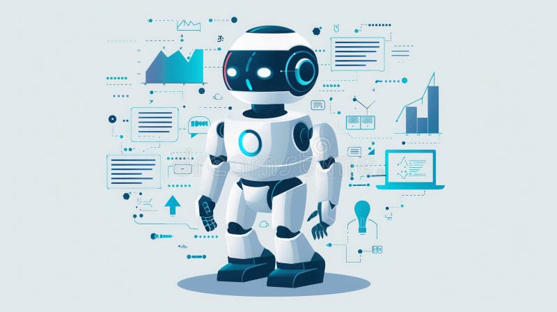 The Image of the Robot, Showcases Futuristic Design and Advanced ... The Image of the Robot, Showcases Futuristic Design and Advanced ...