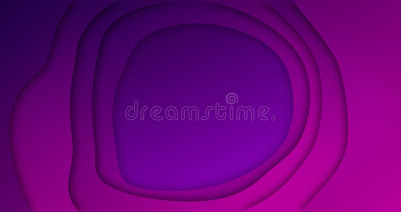 Image of Rotating Purple Organic Forms Moving on Purple Background ...