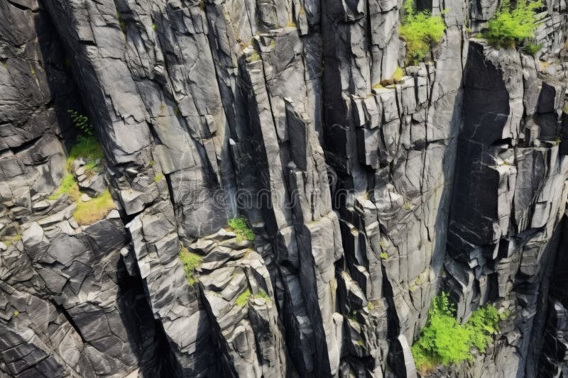 Image of a Rough Basalt Formation Stock Image - Image of rough, natural ...