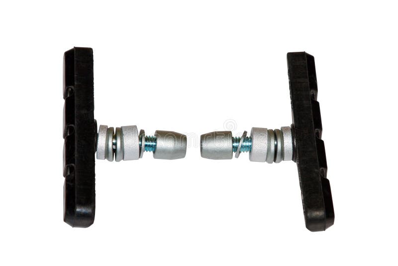Image of Rubber Brake Pads for Bicycle Stock Image - Image of slow ...