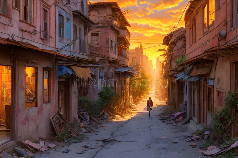 Run Down City Stock Illustrations – 262 Run Down City Stock ...