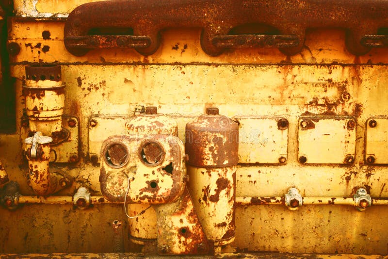 Image of Rustic Yellow Metal Background Stock Image - Image of metal ...