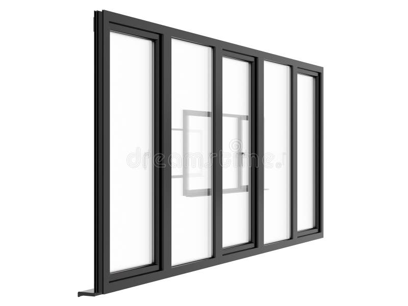 The sample window stock illustration. Illustration of render - 48412899