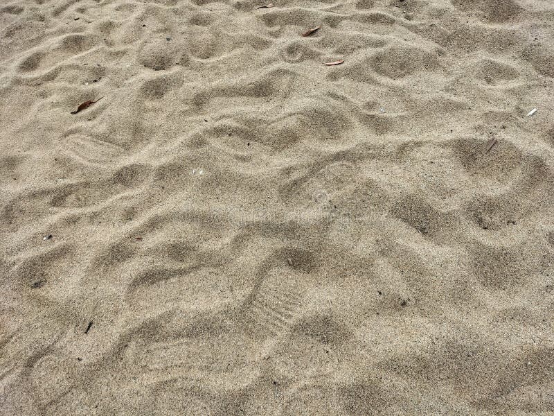 Image of Sand at Beach Where Kids Played Few Minutes Ago Stock Photo ...