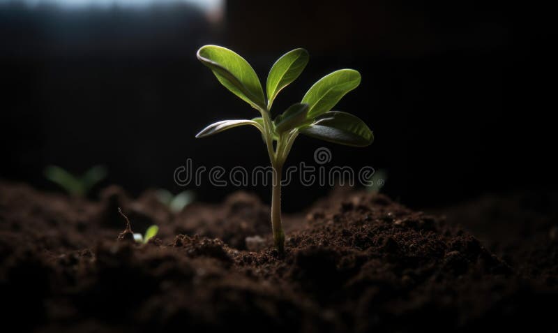 Image of saplings stock illustration. Illustration of stages - 276627967