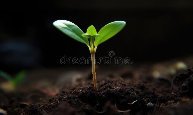 Image of saplings stock illustration. Illustration of stages - 276628243