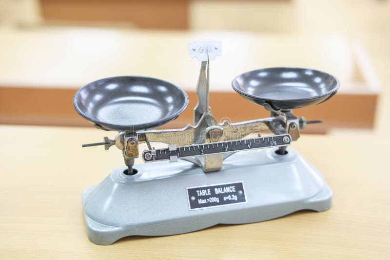 Scales for Chemical Experiments Stock Photo - Image of analysis ...