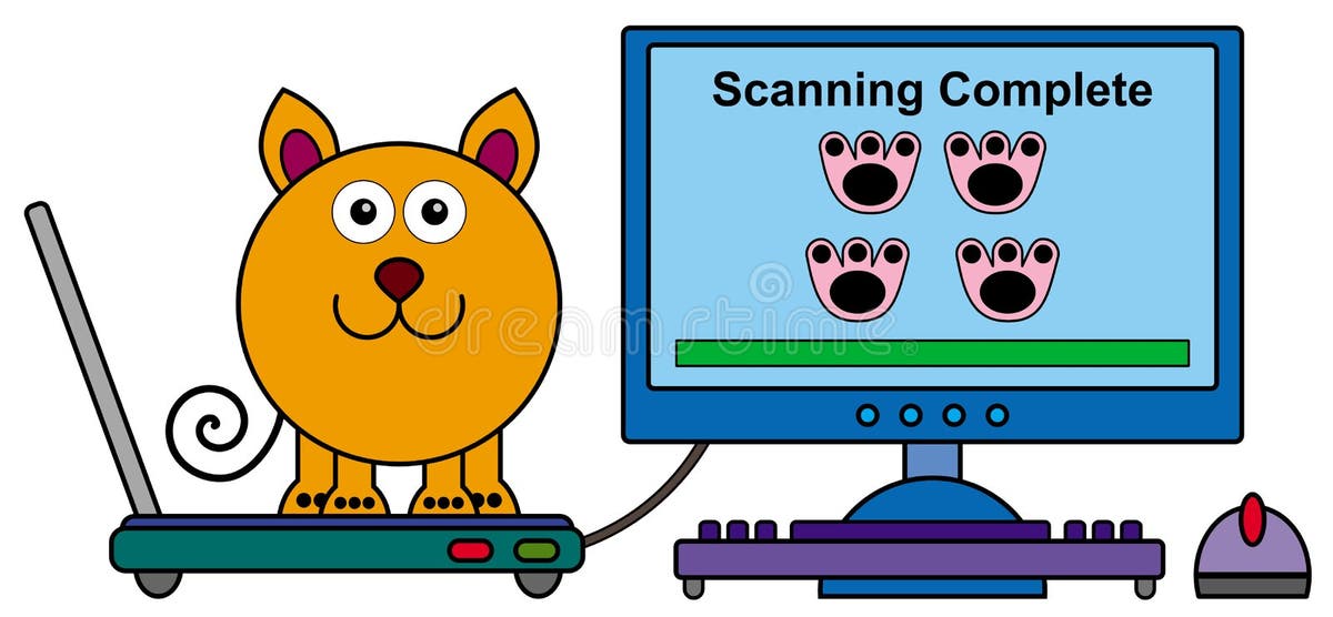 Cartoon Cat Scan Stock Illustrations – 108 Cartoon Cat Scan Stock ...