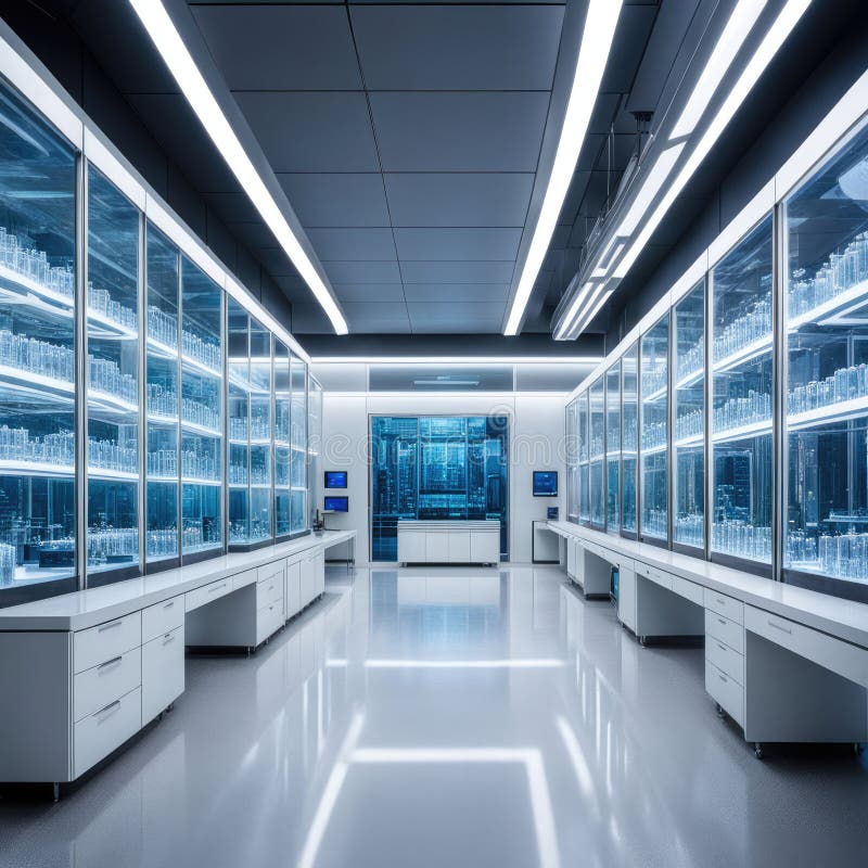 Image of a Scientific Laboratory of Reproduction Stock Image - Image of ...