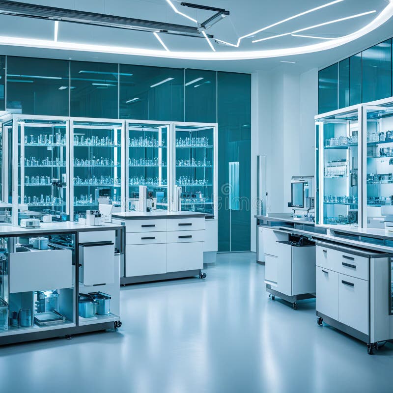 Image of a Scientific Laboratory of Reproduction Stock Image - Image of ...