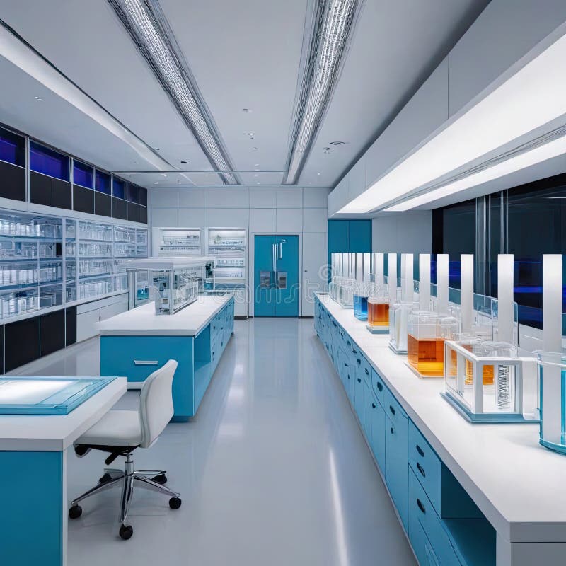 Image of a Scientific Laboratory of Reproduction Stock Photo - Image of ...