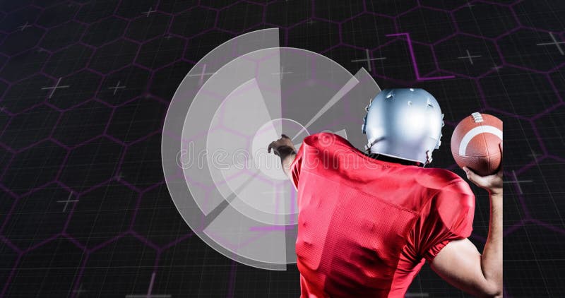 Image of Scope Scanning and Data Processing Over American Football ...