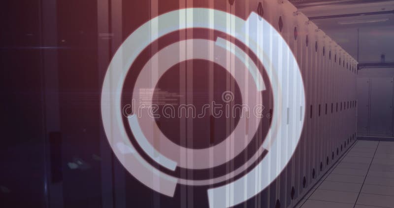 Image of Scope Scanning and Data Processing Over Computer Servers Stock ...