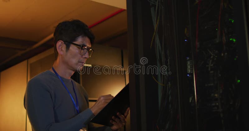 Image of Scope Scanning and Data Processing Over Computer Servers Stock Photo - Image of ...