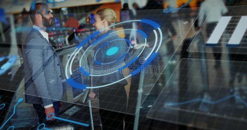 Image of Scope Scanning and Data Processing Over Diverse People at ...