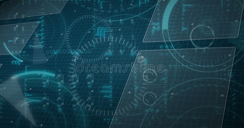 Image of Scope Scanning with 5g Text Over Server Room Stock ...