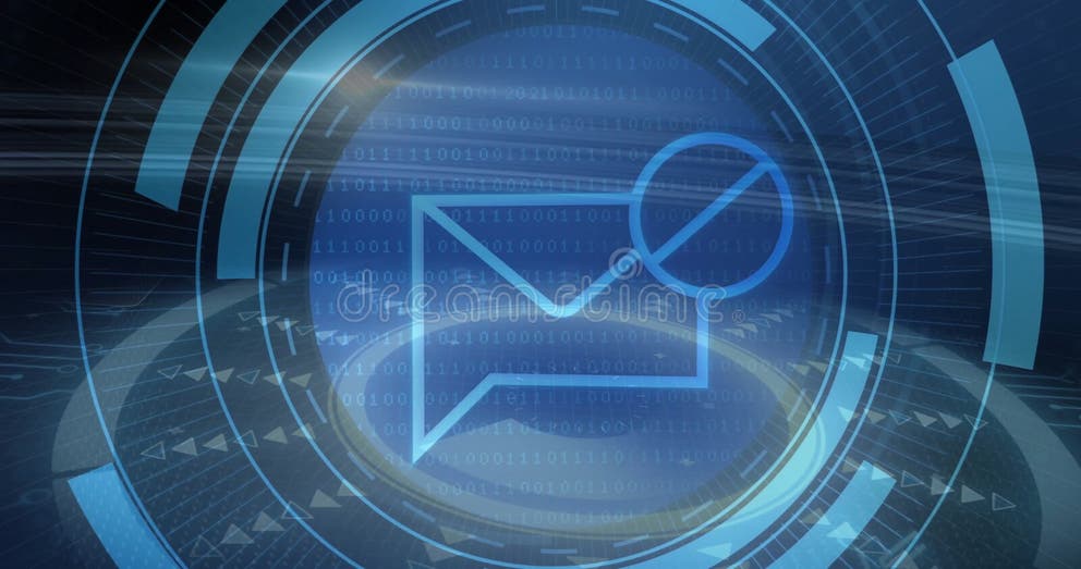 Image of Scope Scanning Over Envelope and Data Processing Stock Image ...