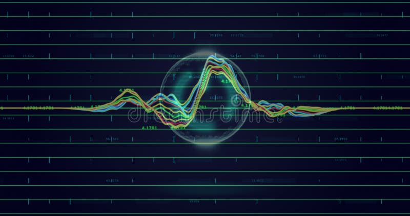 Image of Scope, Statistics and Data Processing Stock Illustration ...