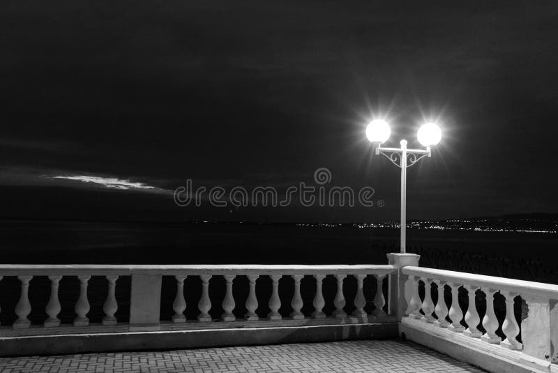 Image of the Seafront at Night. Stock Photo - Image of reception ...